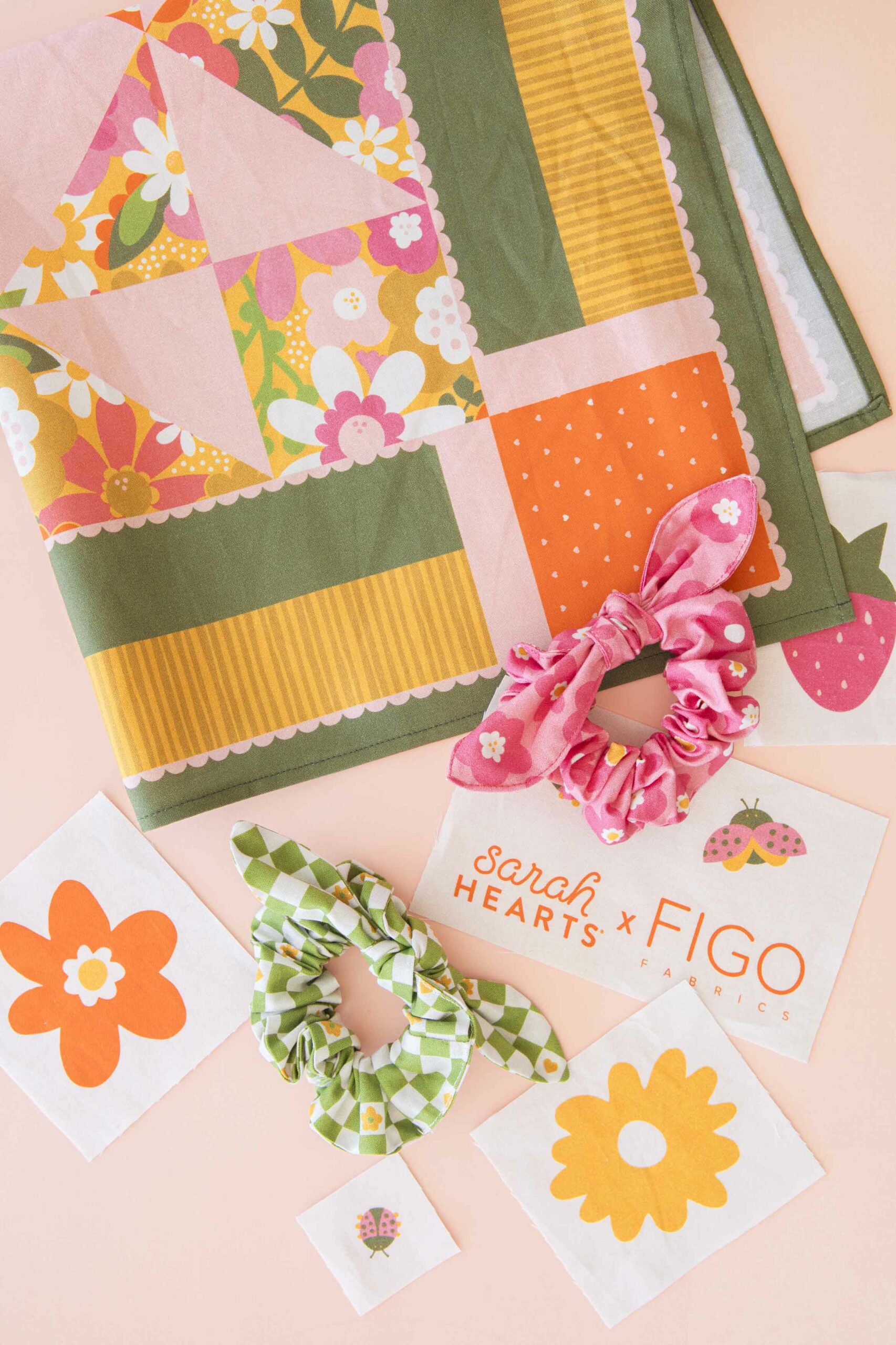 How to Sew the Joyful June Project Panel - Sarah Hearts